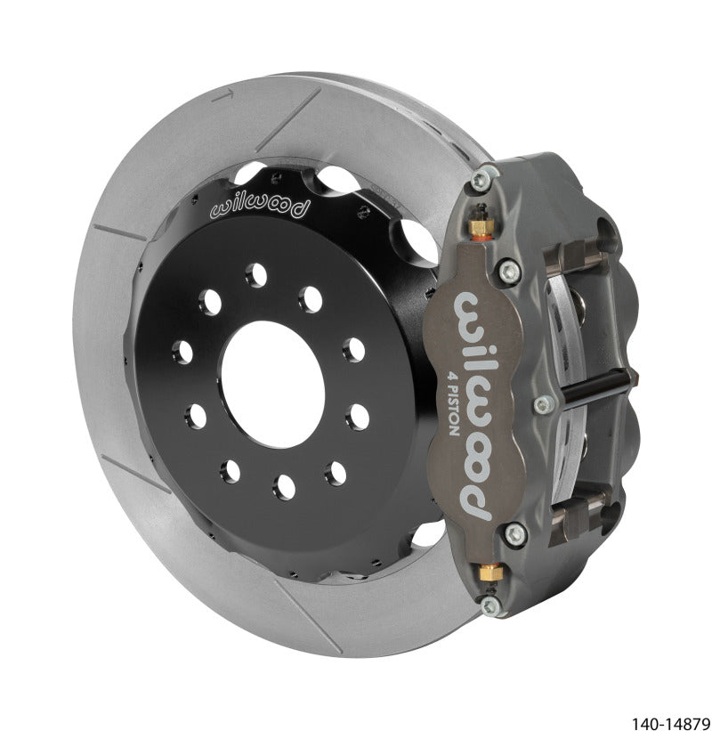 Wilwood Narrow Superlite 4R Rear Kit 12.88in Slotted Rotor Anodized 88 ...