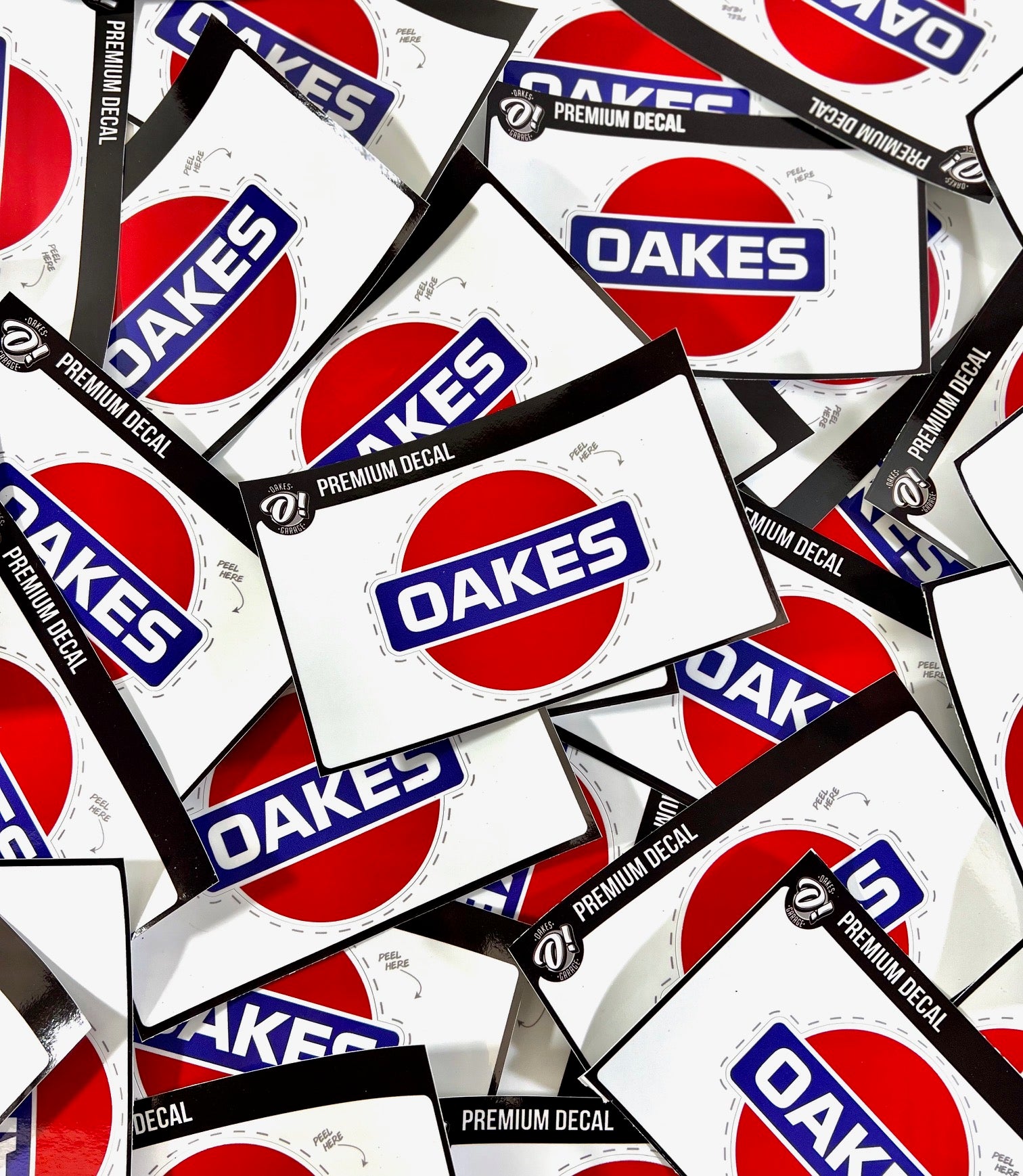 Old Logo Oakes Decal – ShopJimmyO